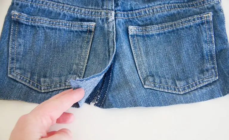 Como hacer una pollera con un jean | Todo Manualidades
