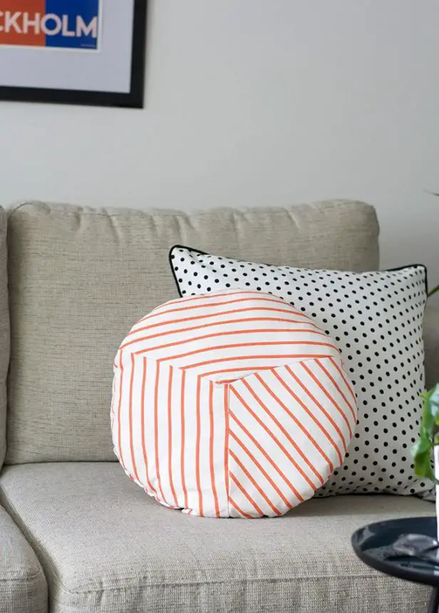 Como hacer un cojin redondo | Todo Manualidades